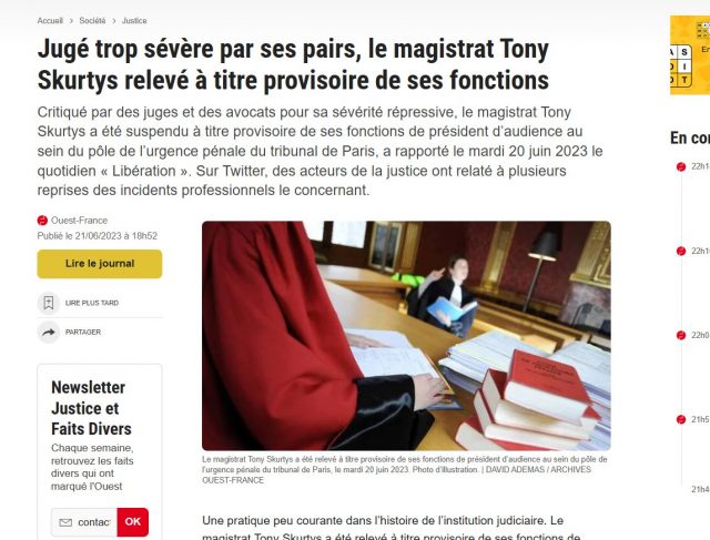 RT by @jylgallou: RT by @jylgallou: Quand de rares juges sont ...